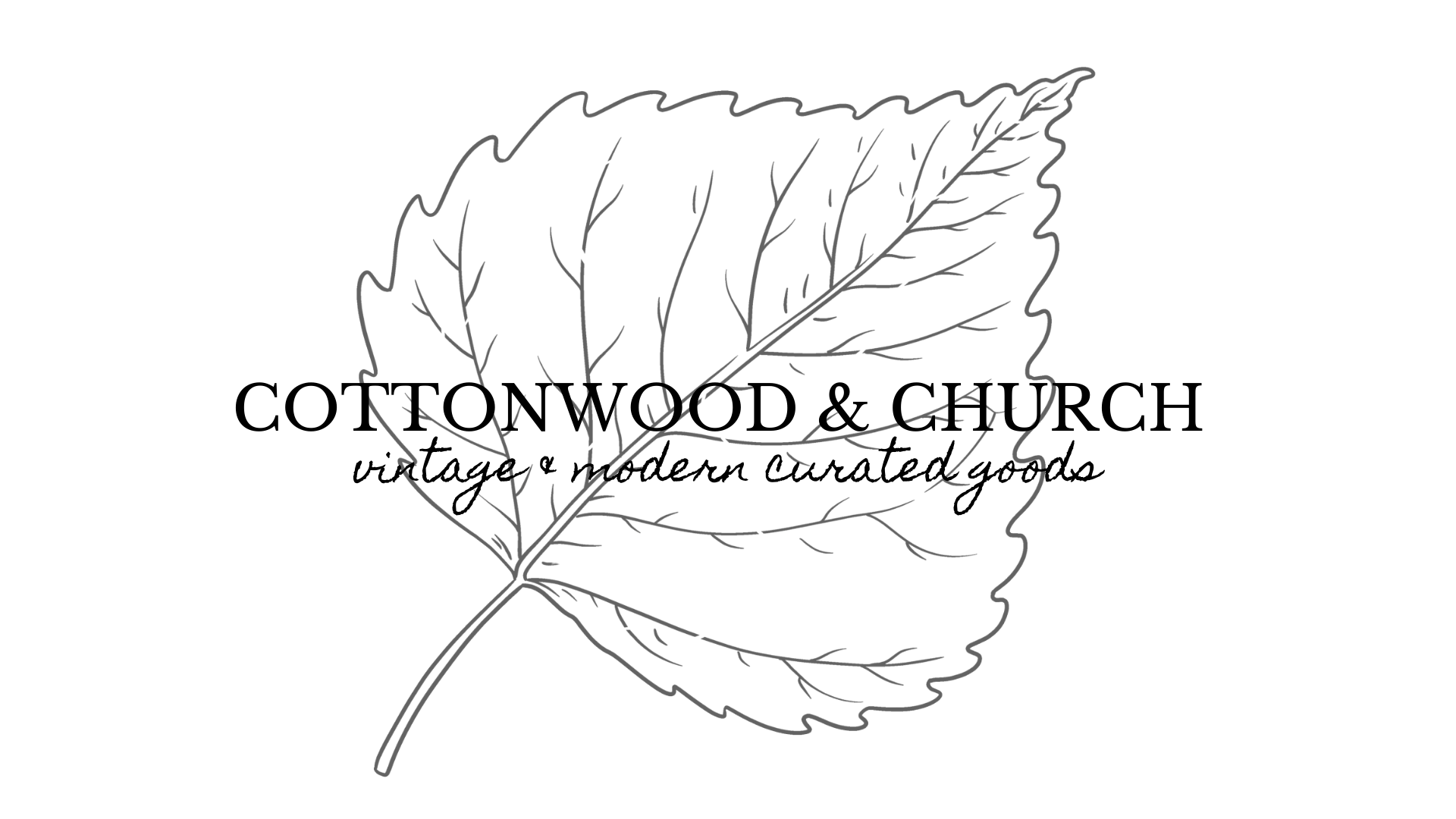 Cottonwood & Church - Curated Home Decor & Gifts – Cottonwood And Church